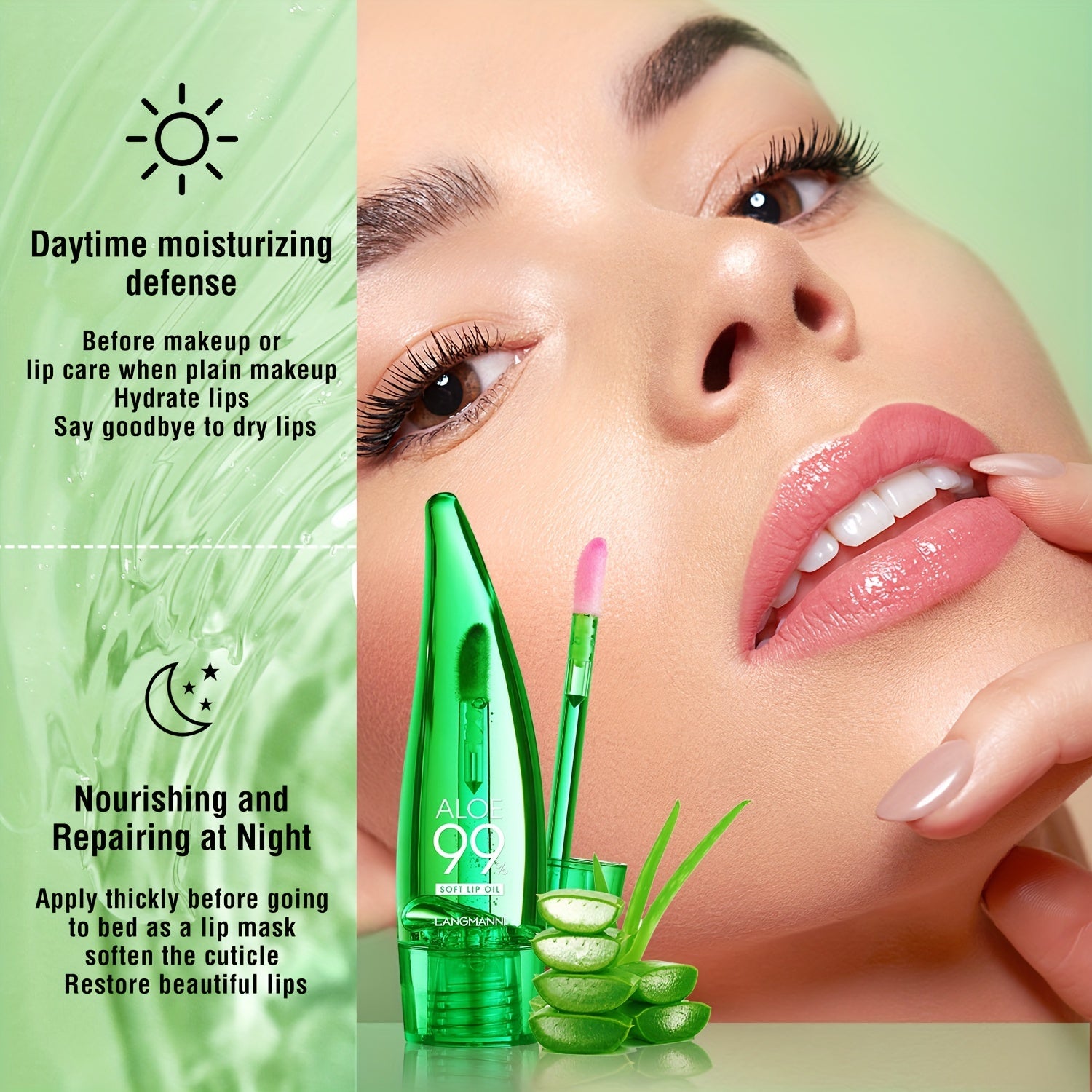 Aloe Vera Magic Lipstick - Color Change, Long-Lasting Hydration