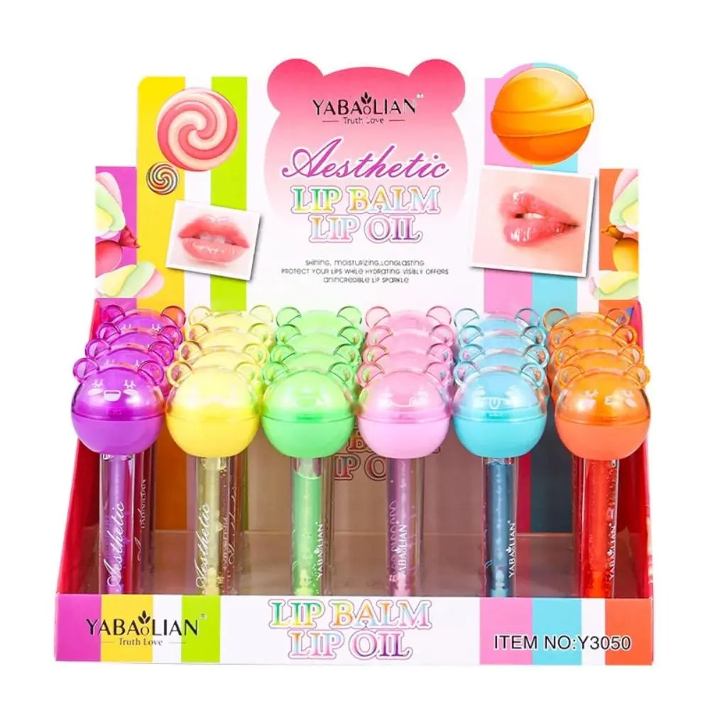 Cute Candy Lip Balm & Gloss: 2-in-1 Moisturizing Lip Tint