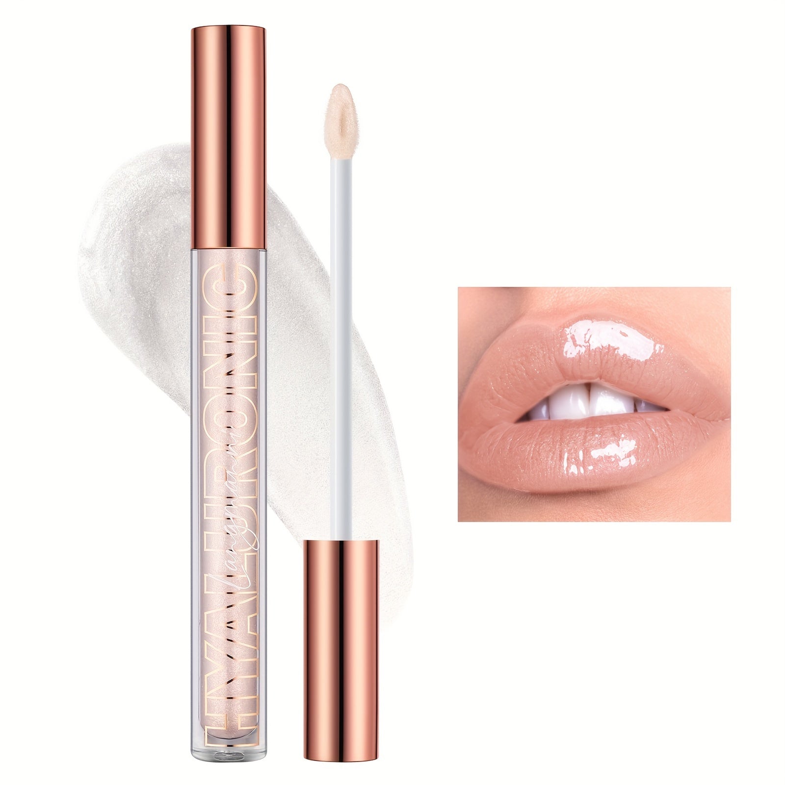 Hyaluronic Acid Glitter Lip Gloss - Perfect for Your Festival Look