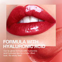 Hyaluronic Acid Glitter Lip Gloss - Perfect for Your Festival Look
