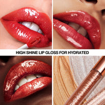Hyaluronic Acid Glitter Lip Gloss - Perfect for Your Festival Look