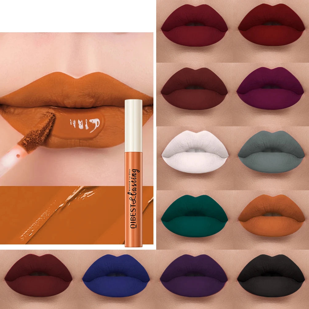Matte Magic Lipstick - Long-Lasting, Smudge-Proof, Velvet Finish