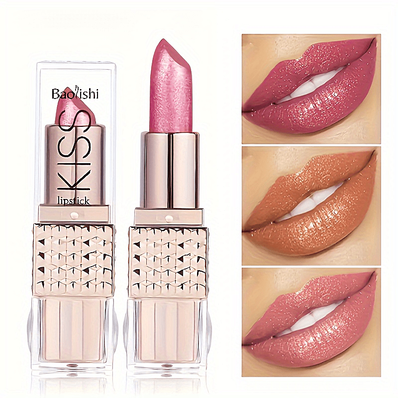 Mermaid Velvet Shimmer Lipstick - Dazzling Metallic Finish for Festivals