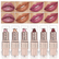 Mermaid Velvet Shimmer Lipstick - Dazzling Metallic Finish for Festivals