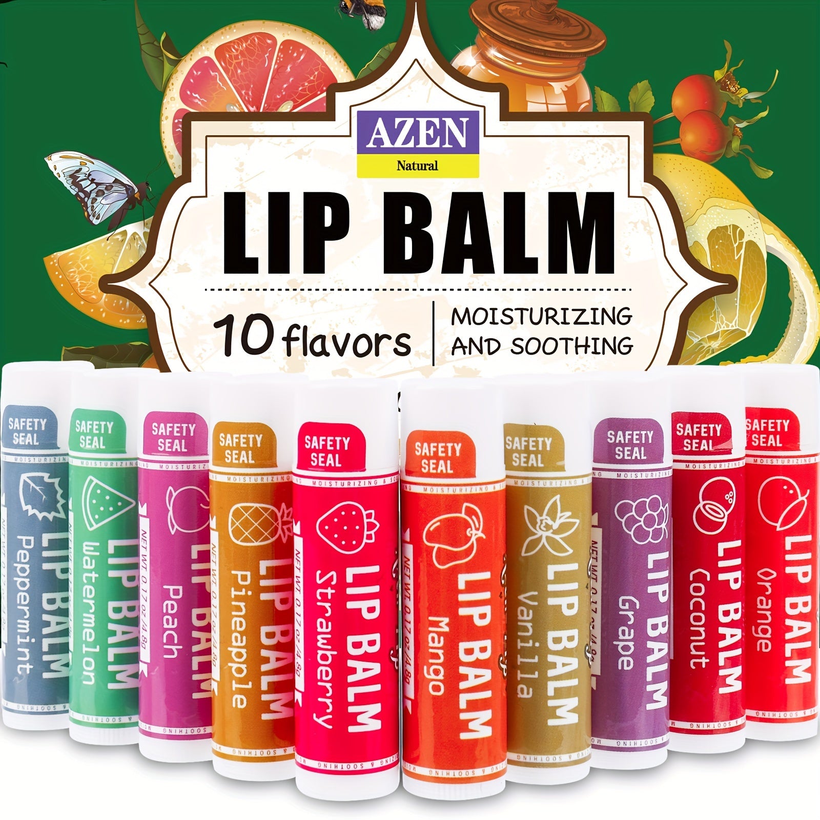 Ultimate Lip Care Kit: 30 Nourishing Balms for Every Occasion