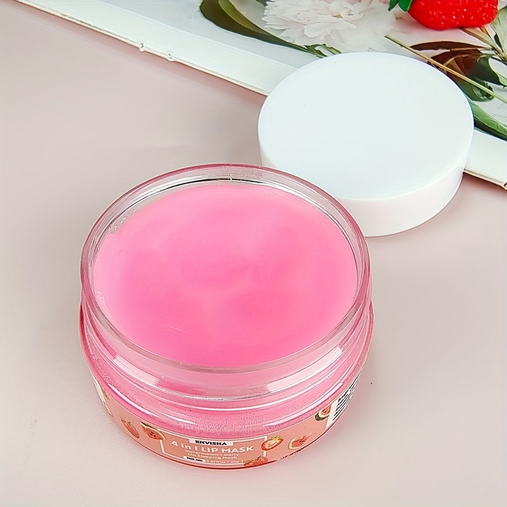 Watermelon Berry Lip Mask - Nighttime Hydration & Dark Lip Repair