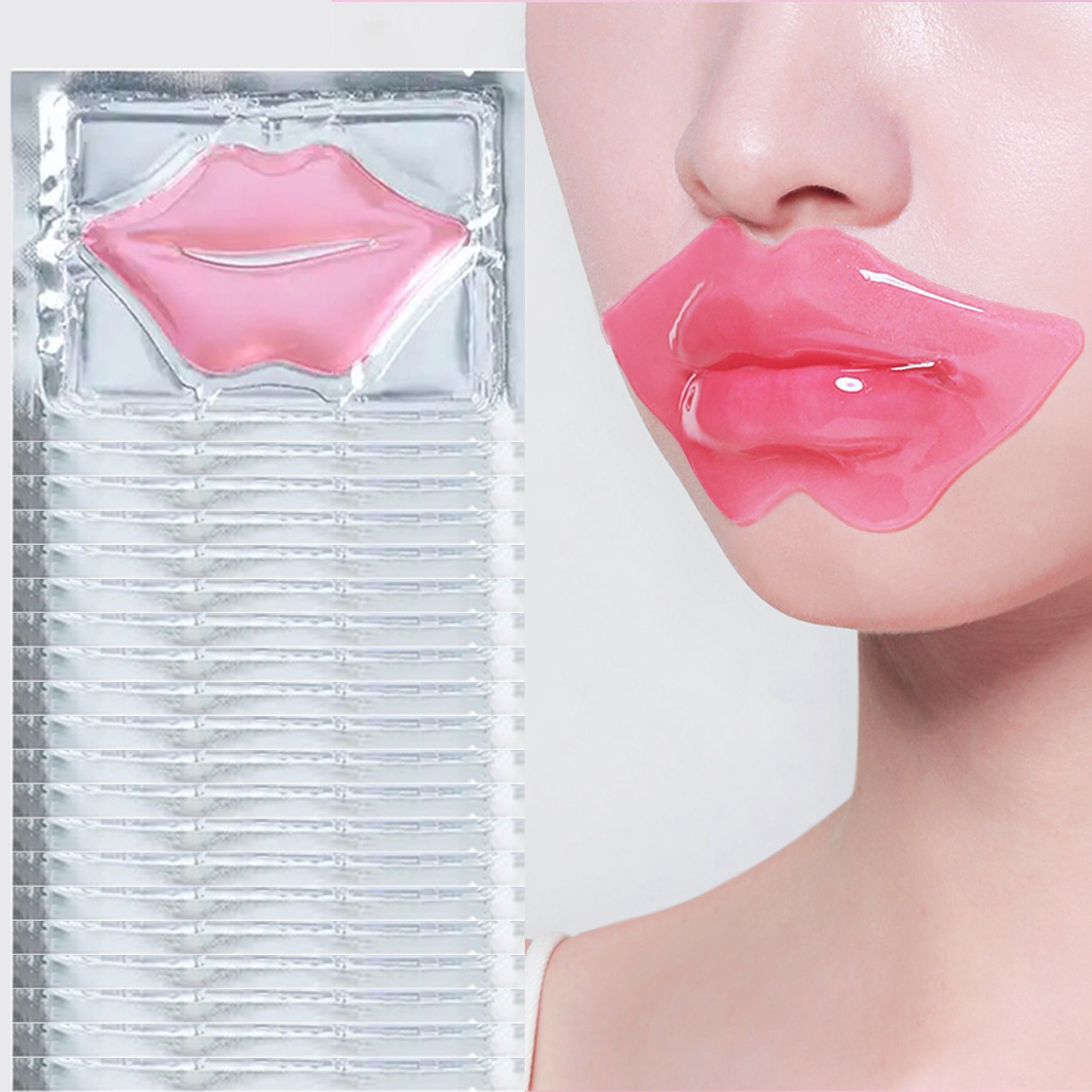 Xioimy Hydrating Lip Masks - 20 Pack for Soft, Plump Lips!